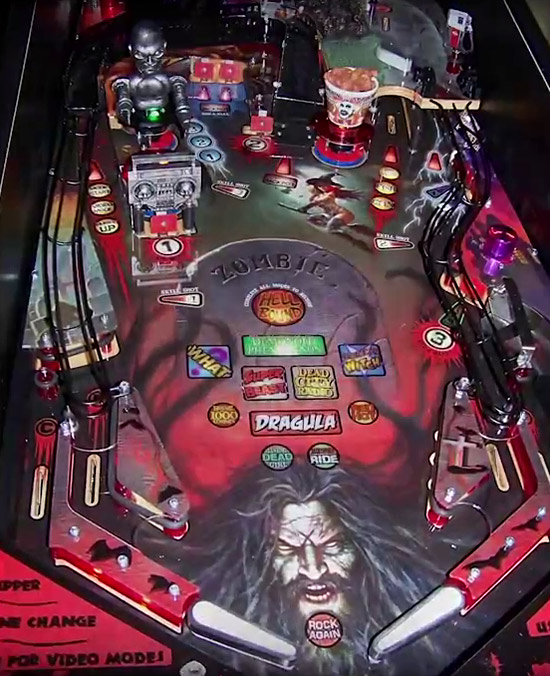 Rob Zombie table coming Jan 2016 | Digital Pinball Fans
