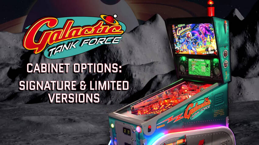 GALACTIC TANK FORCE PROMO RELEASED – Welcome to Pinball News – First & Free