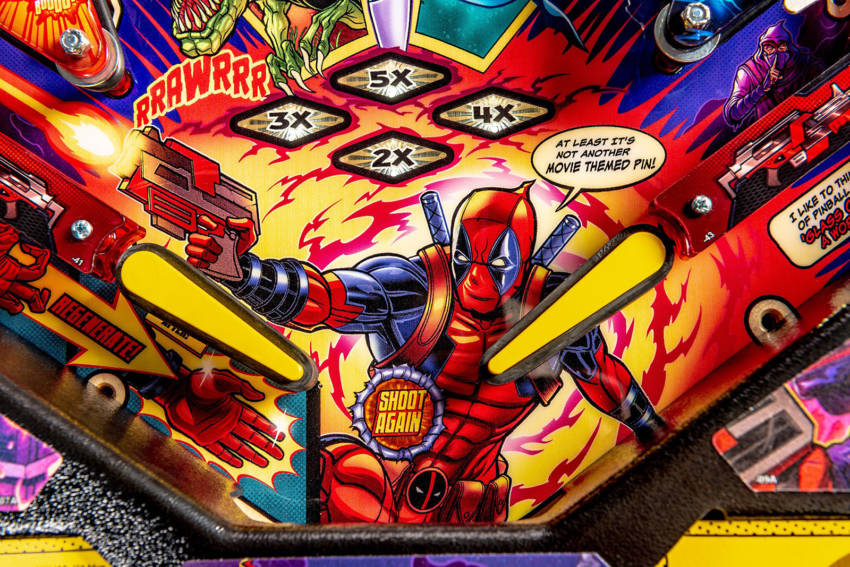 DEADPOOL REVEALED – Welcome to Pinball News – First & Free