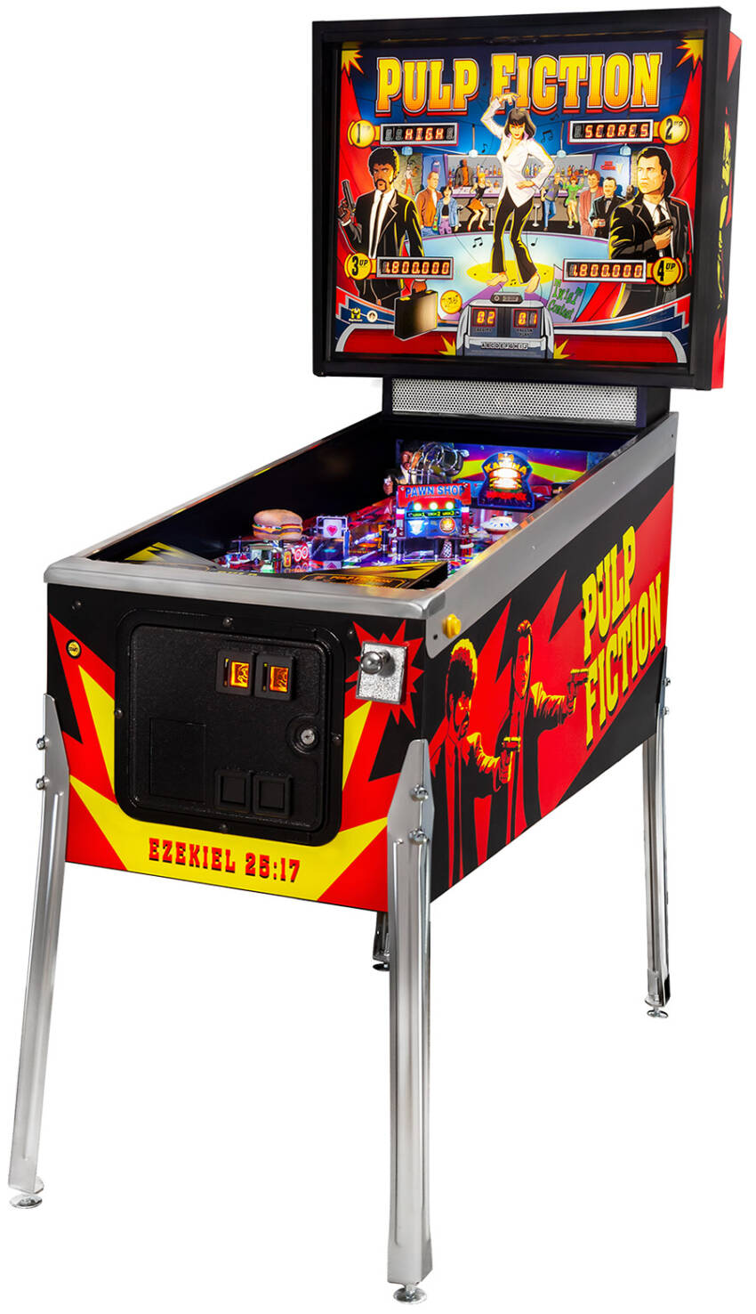 PULP FICTION REVEALED – Welcome to Pinball News – First & Free