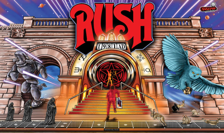 RUSH PINBALL REVEALED – Welcome to Pinball News – First & Free