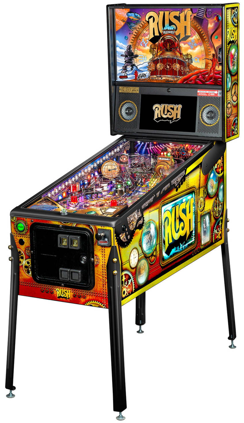 RUSH PINBALL REVEALED – Welcome to Pinball News – First & Free